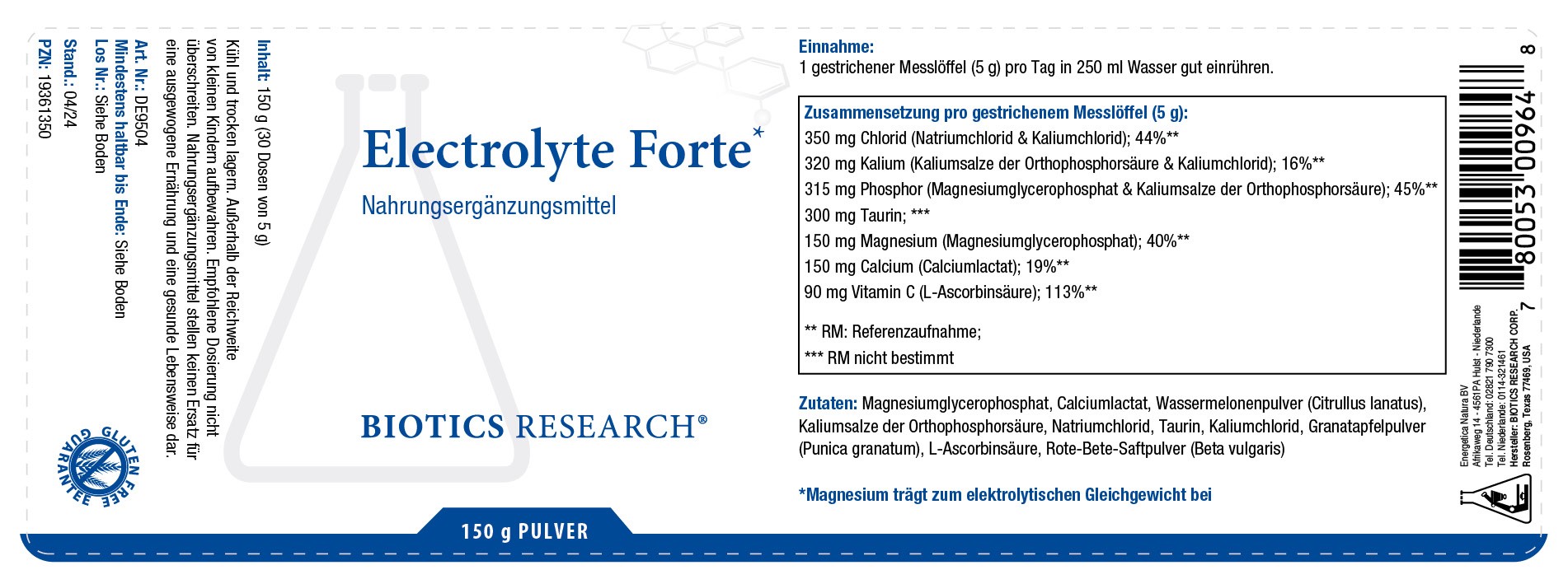 Electrolyte Forte